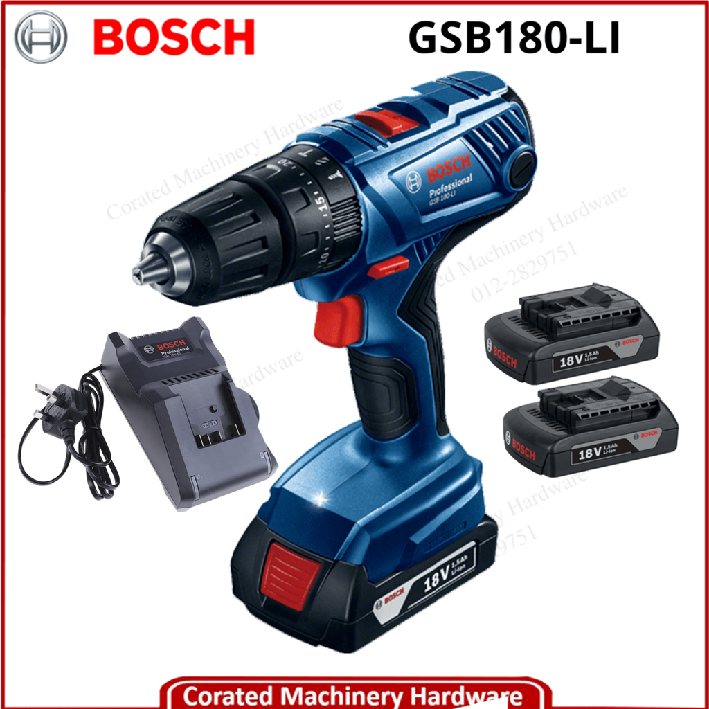 BOSCH GSB180-LI CORDLESS IMPACT DRILL | Corated Enterprise