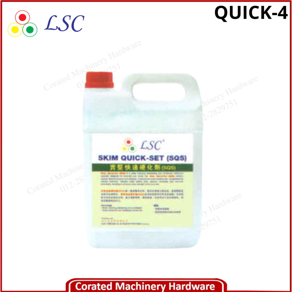 LSC QUICK SET 4-LITRE | Corated Enterprise