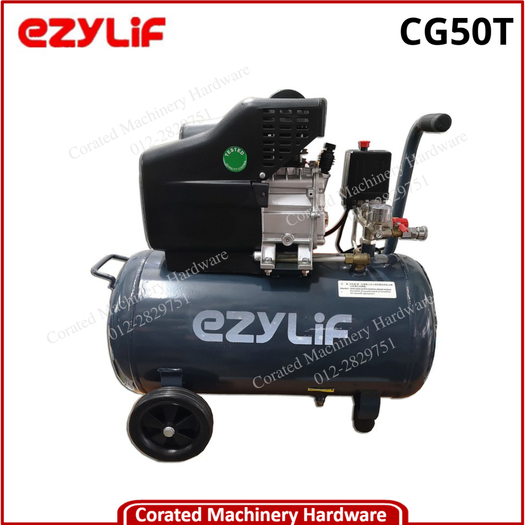 EZYLIF 3HP 50L 8BAR PORTABLE AIR COMPRESSOR | Corated Enterprise