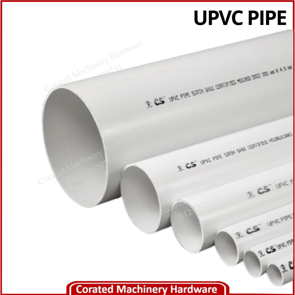 UPVC PIPE (1 FEET) (19 FEET/LENGTH) | Corated Enterprise