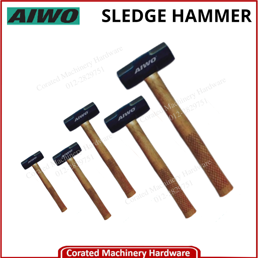 AIWO SLEDGE HAMMER (WOODEN HANDLE) | Corated Enterprise