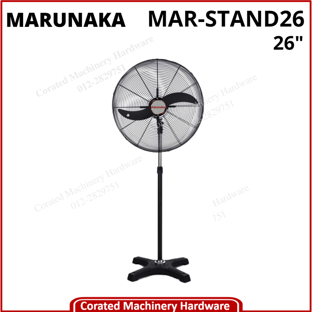 MARUNAKA 26" INDUSTRIAL STAND FAN | Corated Enterprise