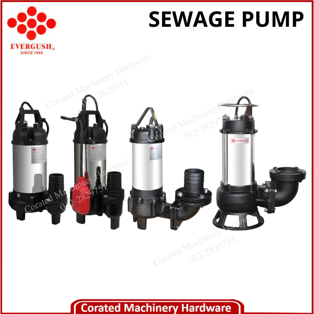 EVERGUSH SEWAGE PUMP | Corated Enterprise