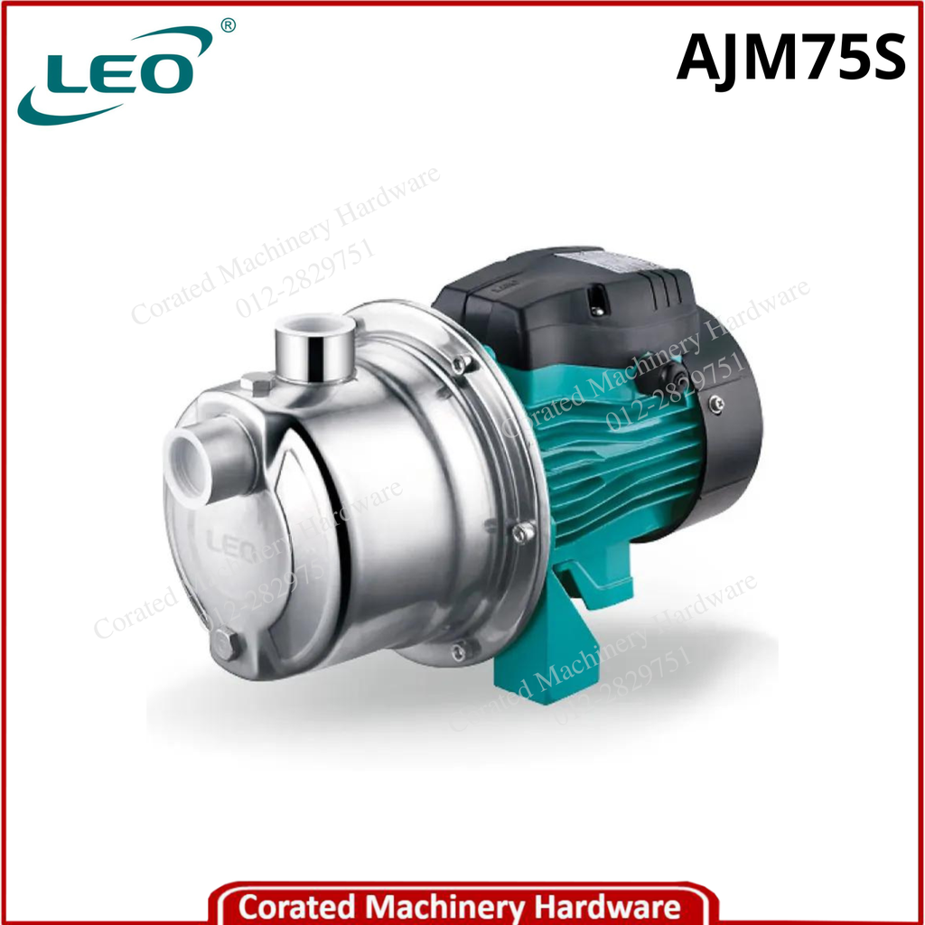 LEO AJM75S STAINLESS STEEL SELF PRIMING JET PUMP | Corated Enterprise