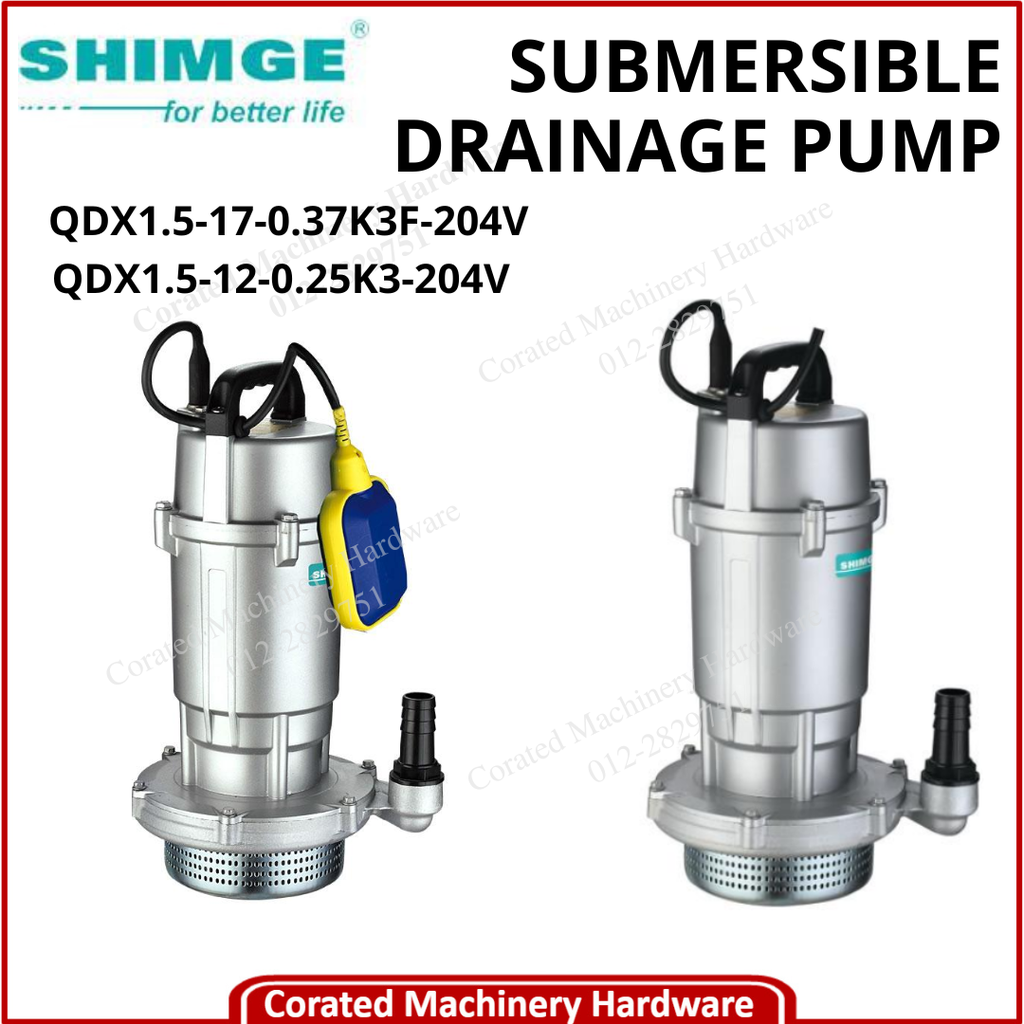 SHIMGE SUBMERSIBLE DRAINAGE PUMP | Corated Enterprise