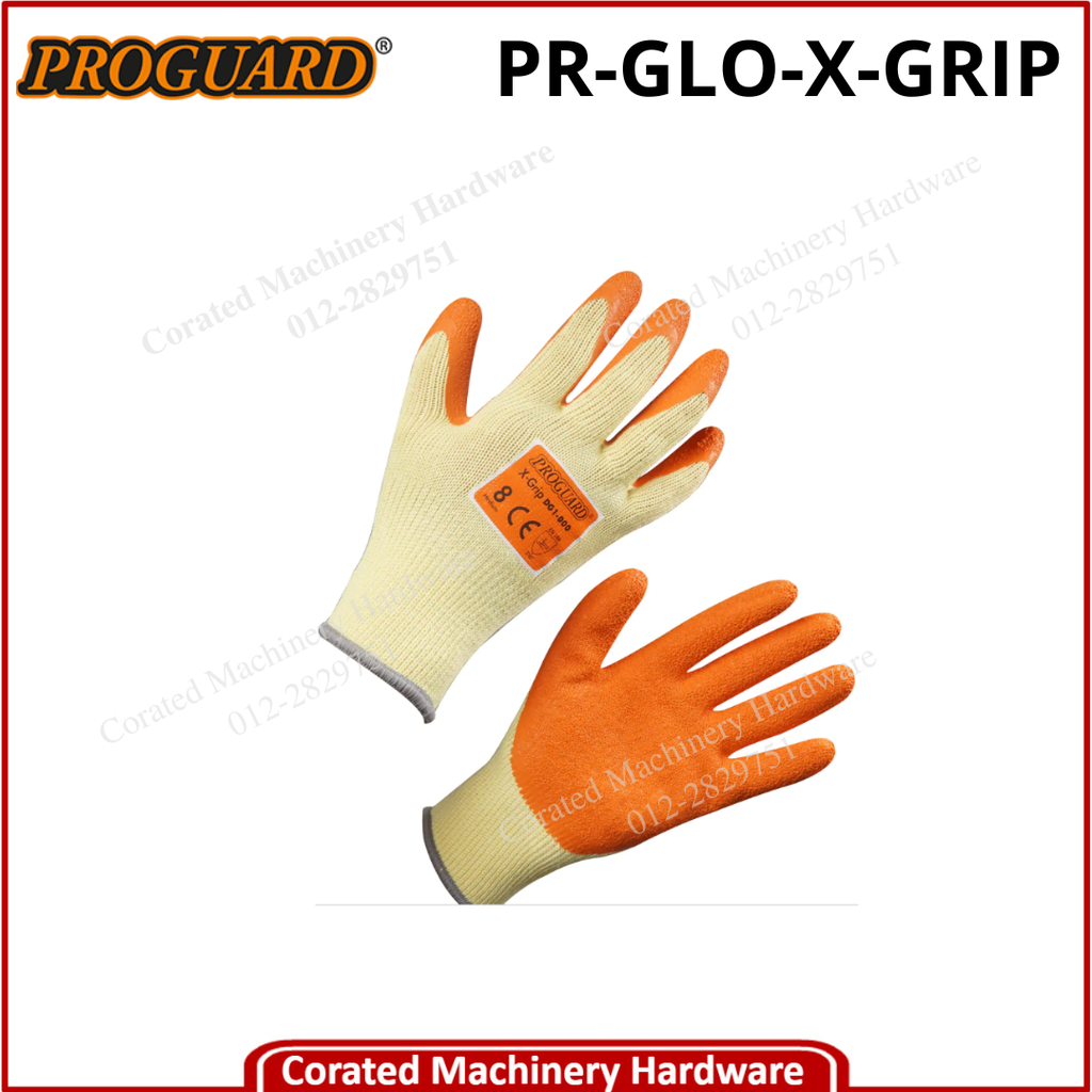 PROGUARD X-GRIP GENERAL WORKING GLOVE | Corated Enterprise