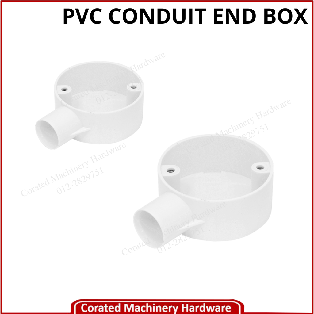 PVC CONDUIT END BOX | Corated Enterprise